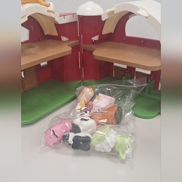 Battat | Toys | Battat Big Red Barn With Animals Farmer For Toddlers ...